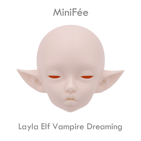 MiniFee Layla Elf Vampire Dreaming Head – CP/FairyLand